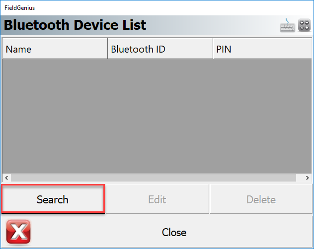 Establishing a Bluetooth PAN connection between FieldGenius and a Leica ...